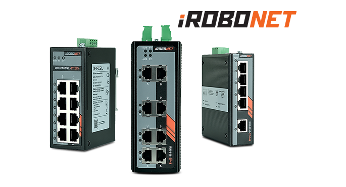 iROBONET: промышленные коммутаторы для создания надёжных сетей